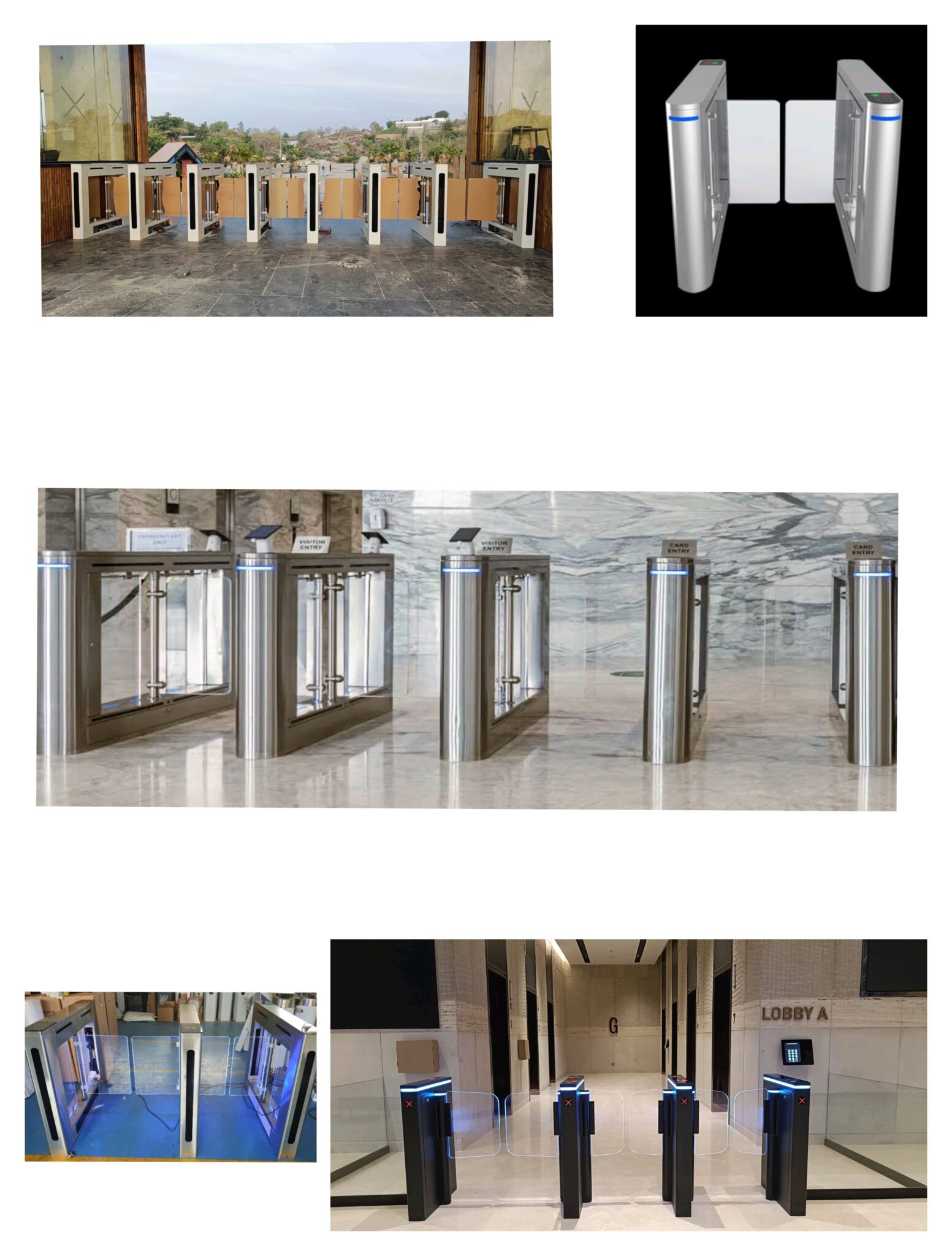 Swing Barrier – Smart Zone Automation